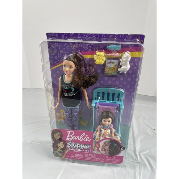 Mattel | Toys | Mattel Barbie Skipper Babysitters Inc Bedtime New Boxed ...